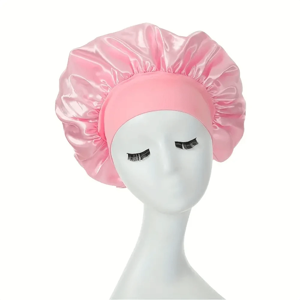 Gorro de satén suave para el cuidado del cabello, gorro suave para ...
