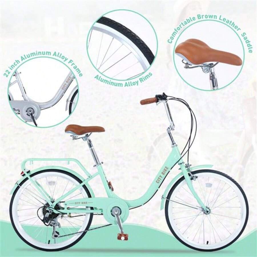 7 Speed, Steel Frame,Multiple Colors 22 Inch Girls Bicycle | SHEIN USA