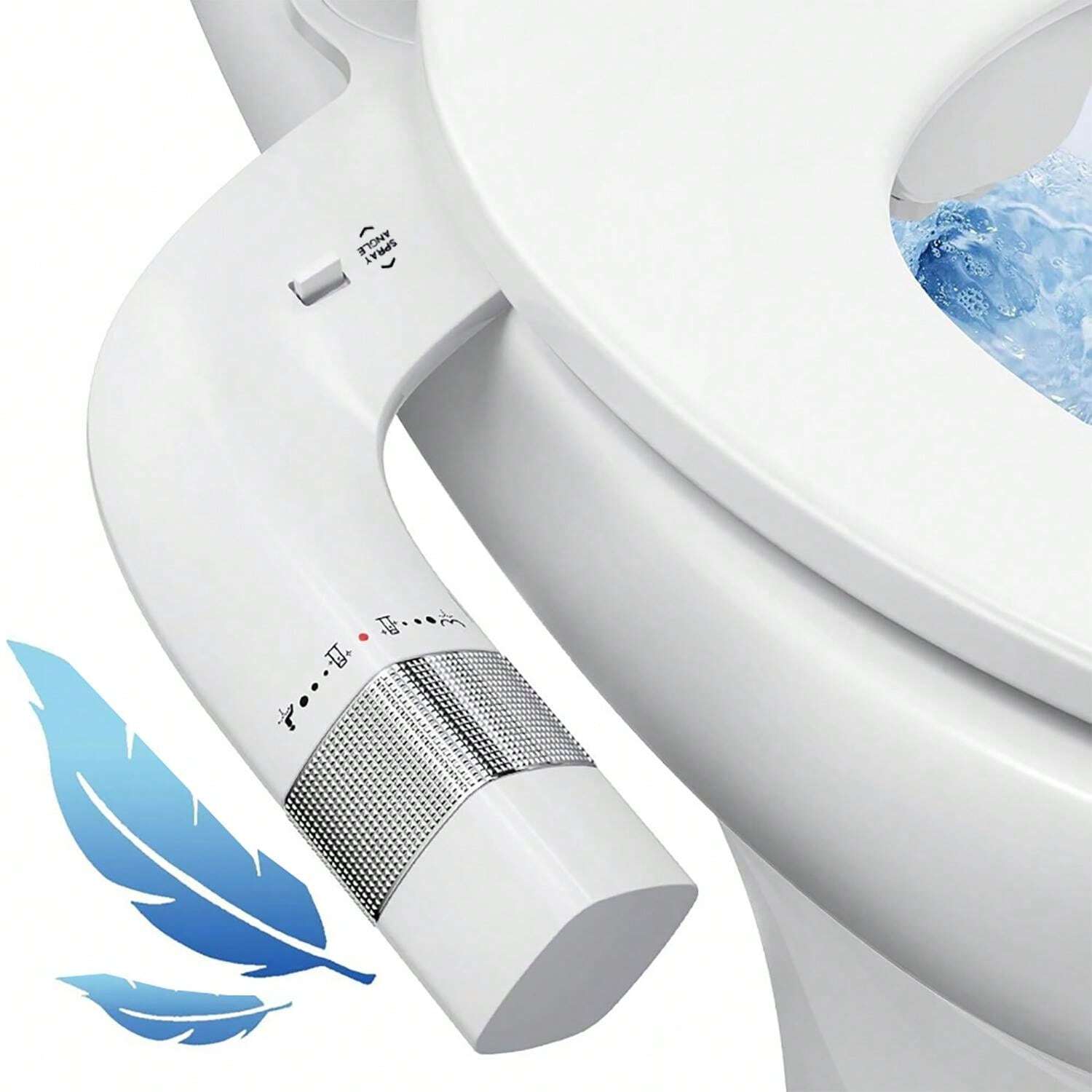 Accesorio bidet para inodoro - Rociador de agua fría autolimpiable ...