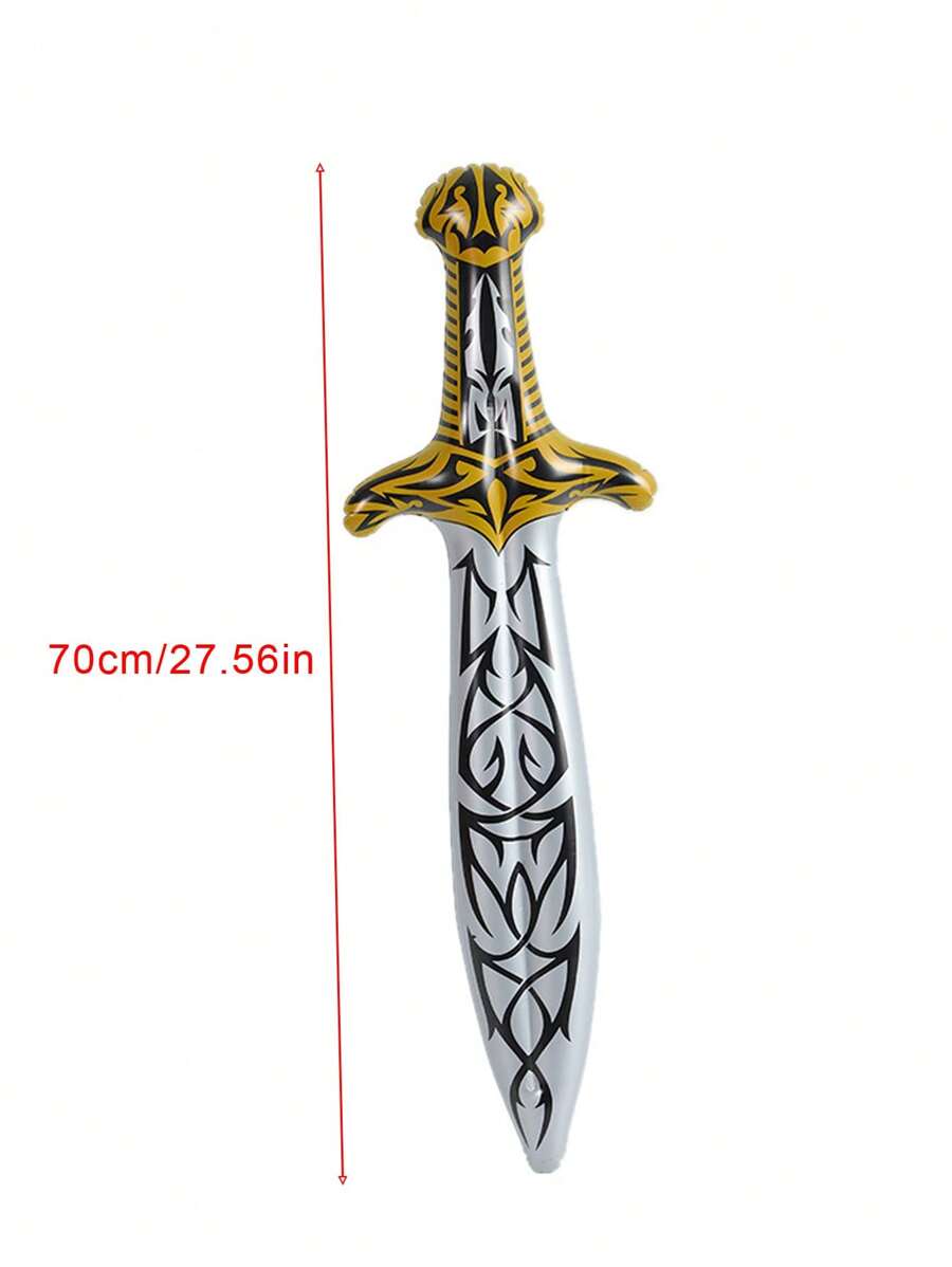 1pc Inflatable Toy Weapon Axe Simulation Pirate Sword Weapons Activity ...