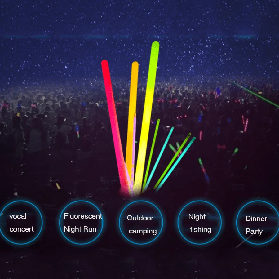 Glow Stick Wristband Bulk, Fairy Light Stick Colorful Flashing Batons ... Glow Stick Wristband Bulk, Fairy Light Stick Colorful Flashing Batons ...