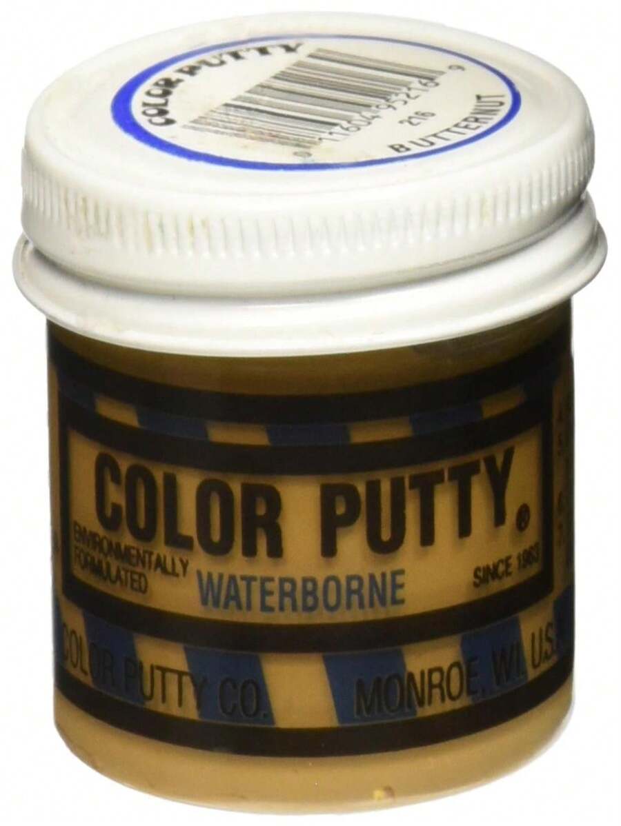 Color Putty 216 Water-Based Formula Color-Transmitted Putty, Butternut ...