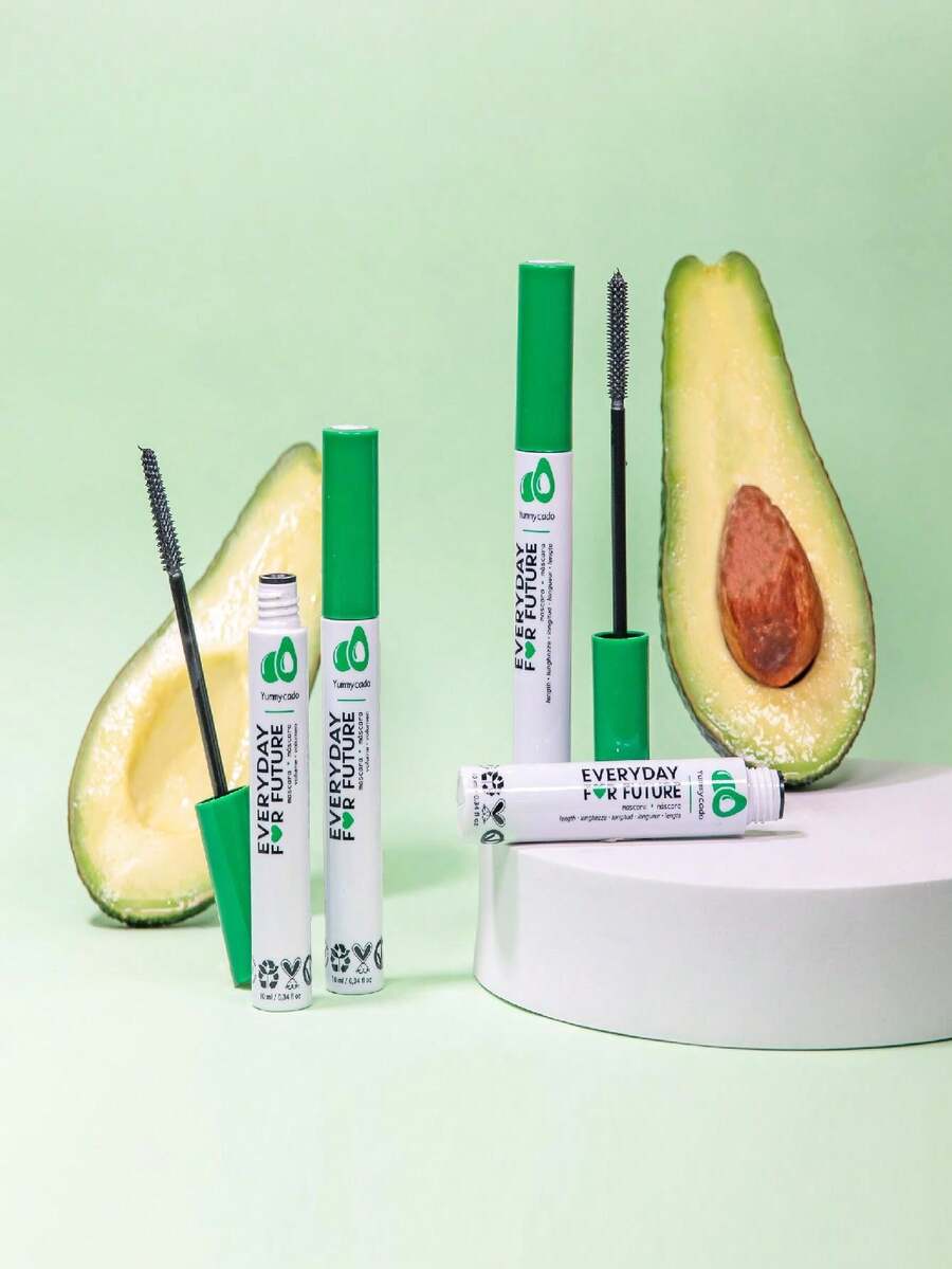 Black Mascara, Clean Mascara, Volumizing Mascara With Avocado Oil ...