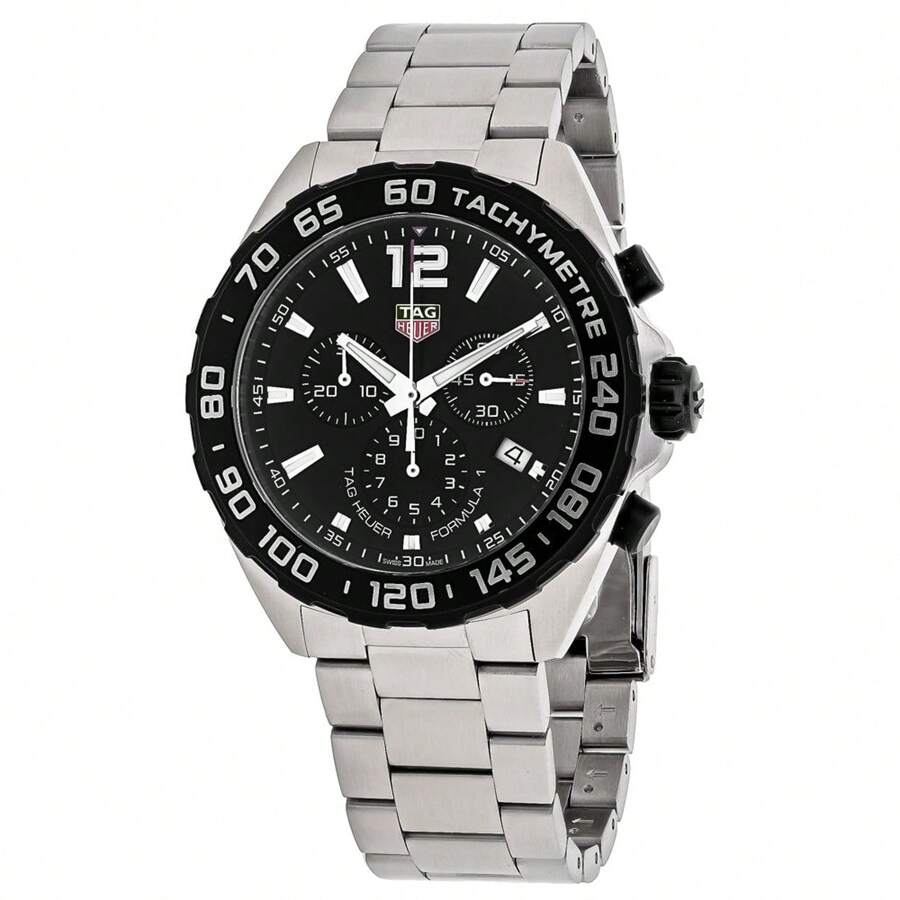Tag Heuer Mens Formula 1 Black Dial Quartz Watch CAZ1010.BA0842 ...