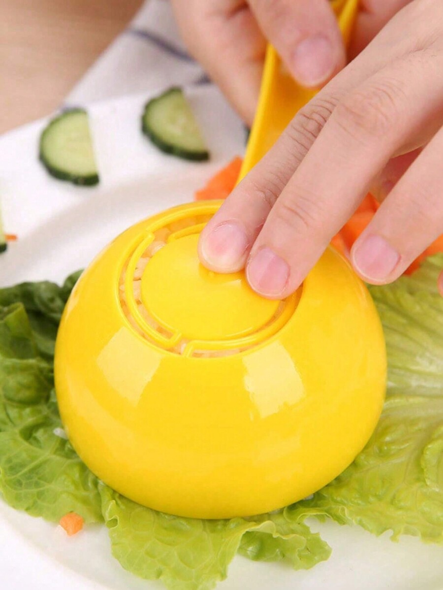 1pc Non-Stick Plastic Semi-Circle Rice Ball Mold, Rice Shaping Tool DIY ...