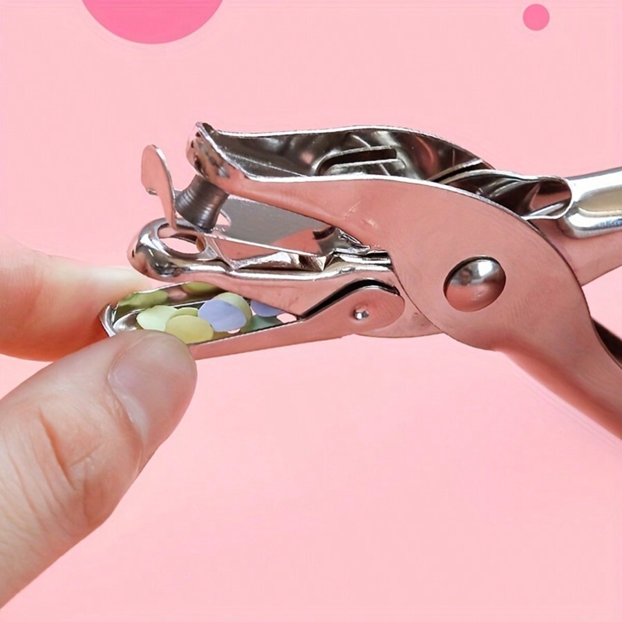 Metal Hole Punch Tool, 6mm Hole Size, Punches Up To 8 Sheets At A Time ...