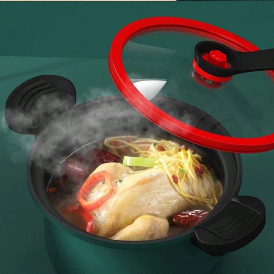 Micro Panela de Pressão á Vácuo 3.5 Litros Cozinha Cozimento Veloz ...