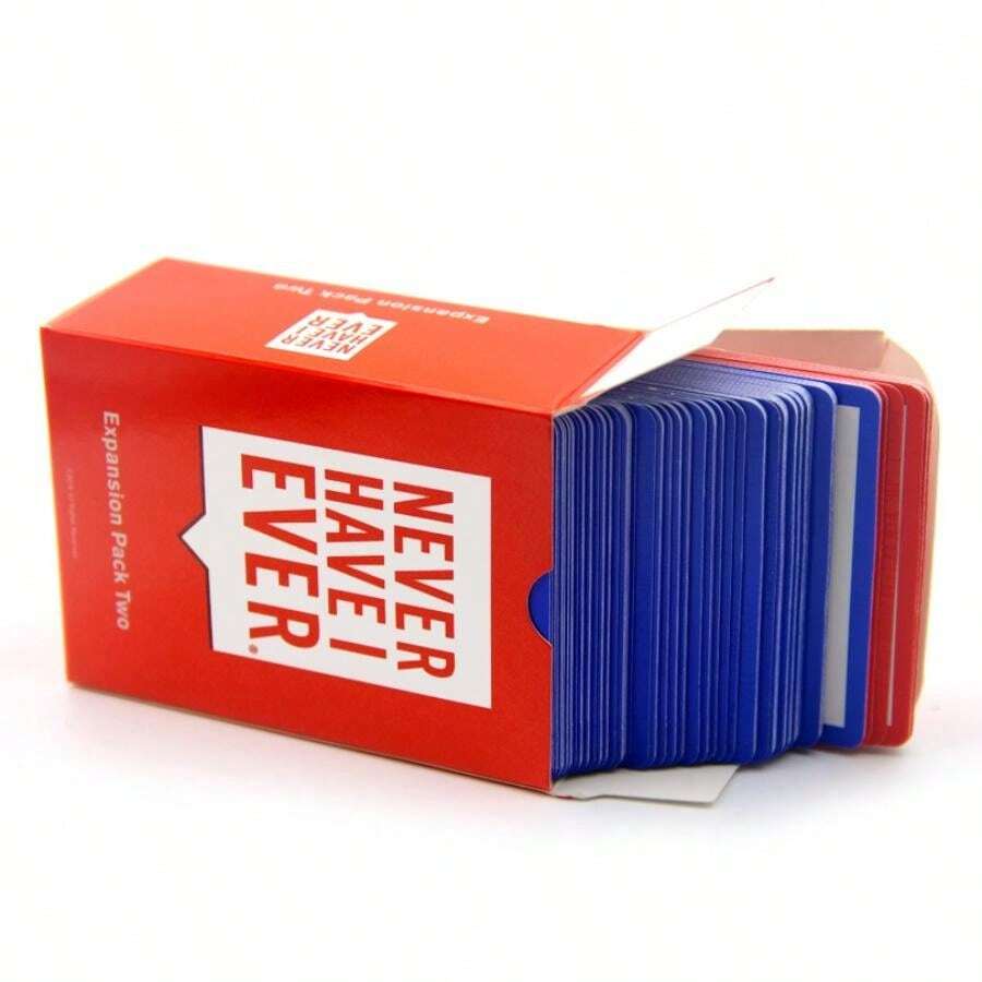 Juego de cartas de fiesta "Nunca he" Paquete de expansión Dos juegos de ...
