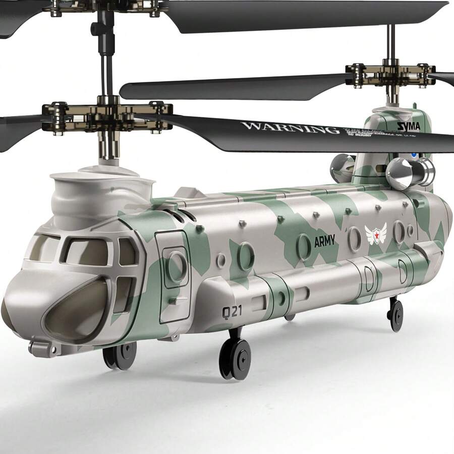 SYMA Remote Control Helicopter, Q21 Military Transport RC Helicopter ...