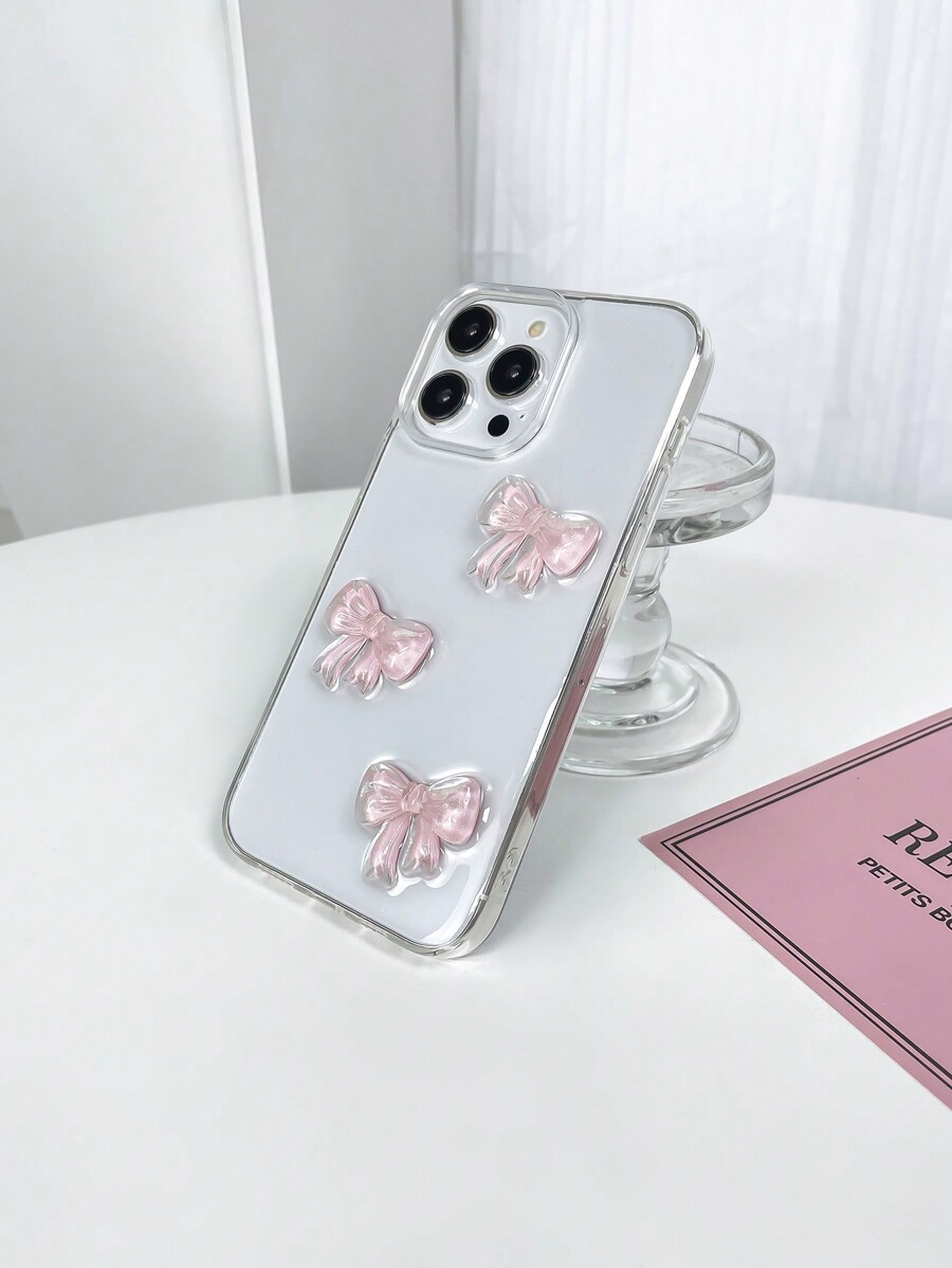 1 pieza Funda de teléfono de 2 en 1 de acrílico con textura ...