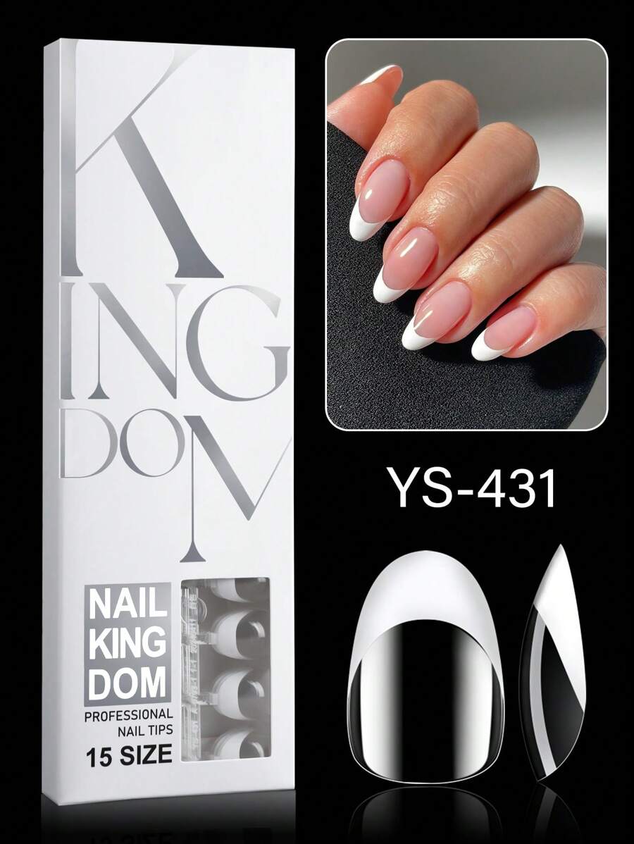 Nail Kingdom Reino de las uñas - 120 piezas de uñas postizas suaves de ...