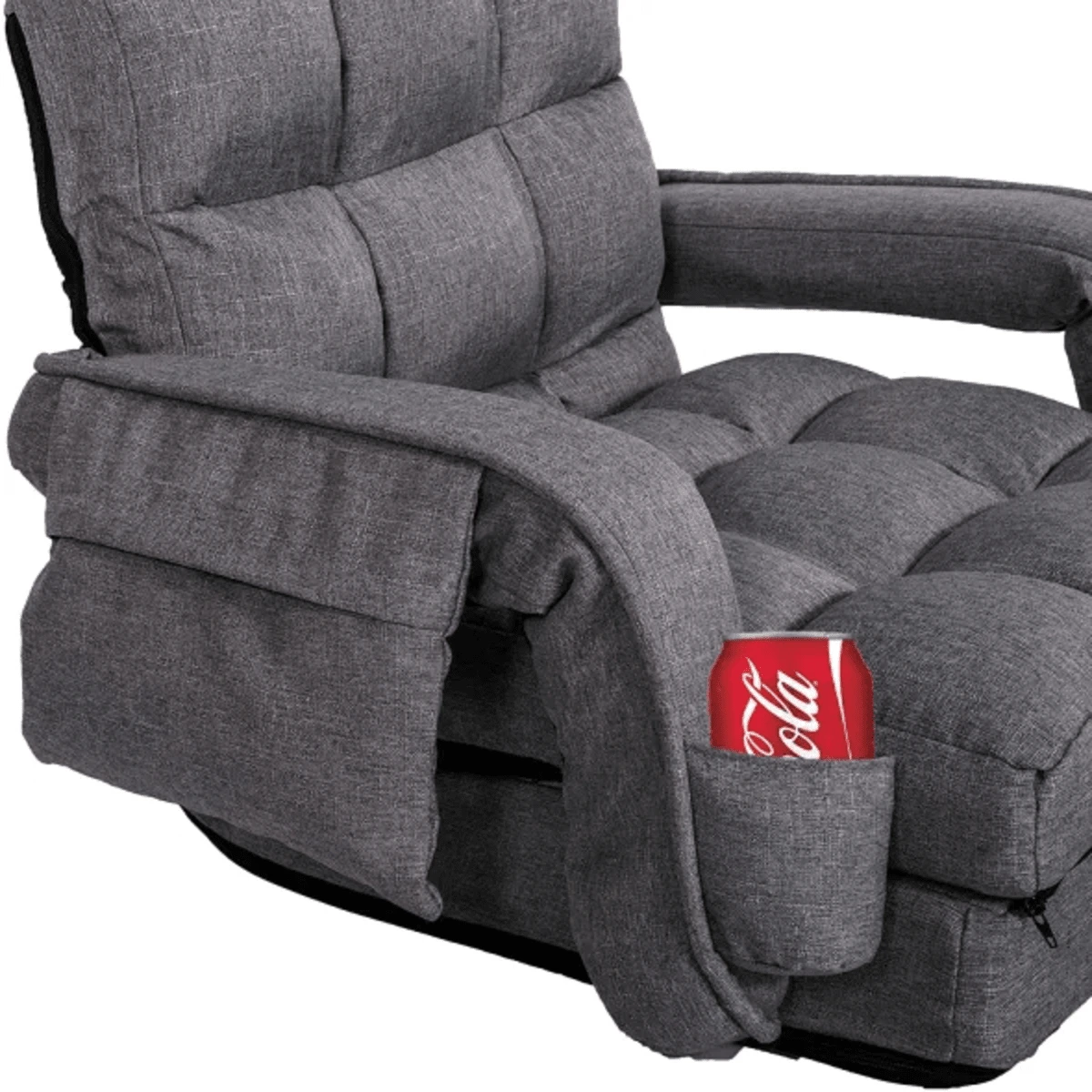 Lazy Sofa Bed Fold Floor Chair Soft Sleeper In Home Lounger Recliner 6 ...