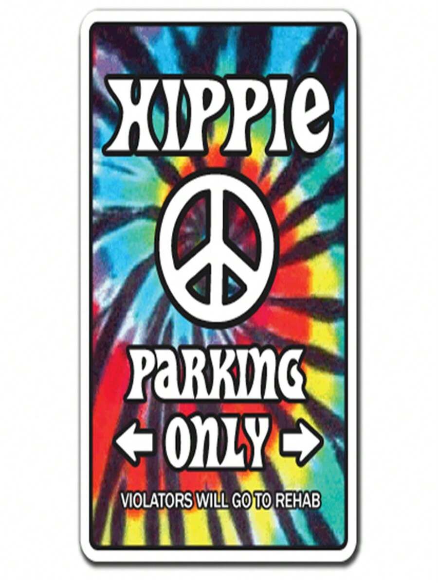 Unbeatablesale SignMission 5 X 7 In. Hippie Decal 60S Peace Rainbow ...
