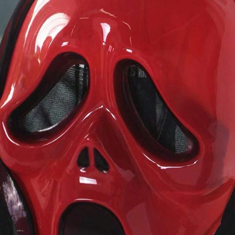 Halloween Screaming Ghost EVA Mask Costume Dress Up Props Dance Death ...