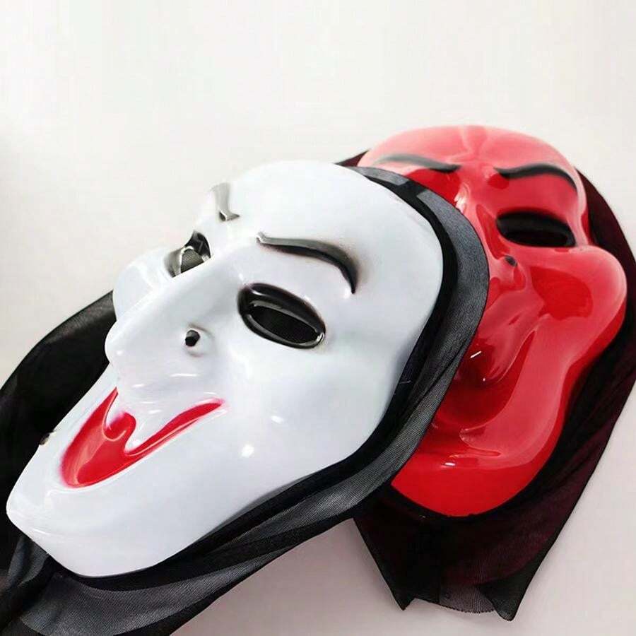 Halloween Screaming Ghost EVA Mask Costume Dress Up Props Dance Death ...