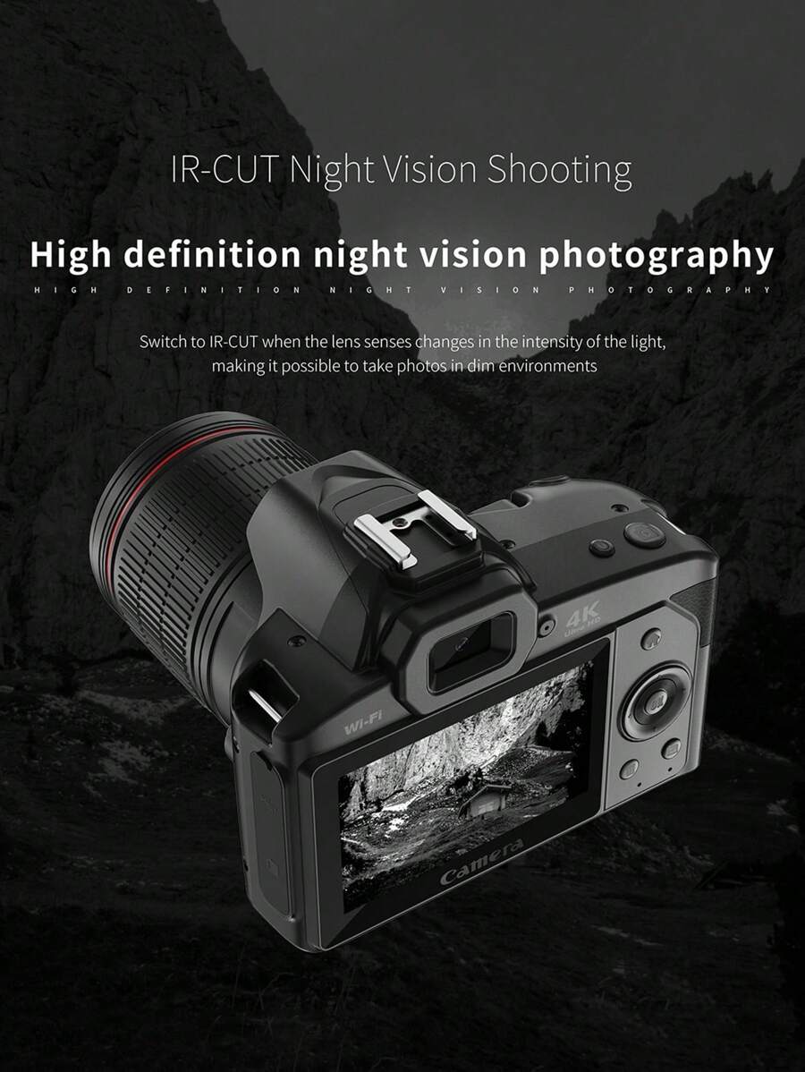 128 Go Mémoire, Caméra numérique 64 MP à double objectif 4K Vidéo ...