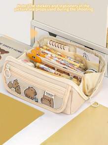 1pc Minimalist Prism Multiple Layer Stationery Organizer, Large ...