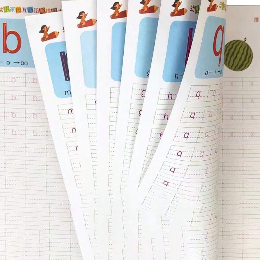 1pc ABC Writing Practice Workbook - English Picture Book - Handwriting ...