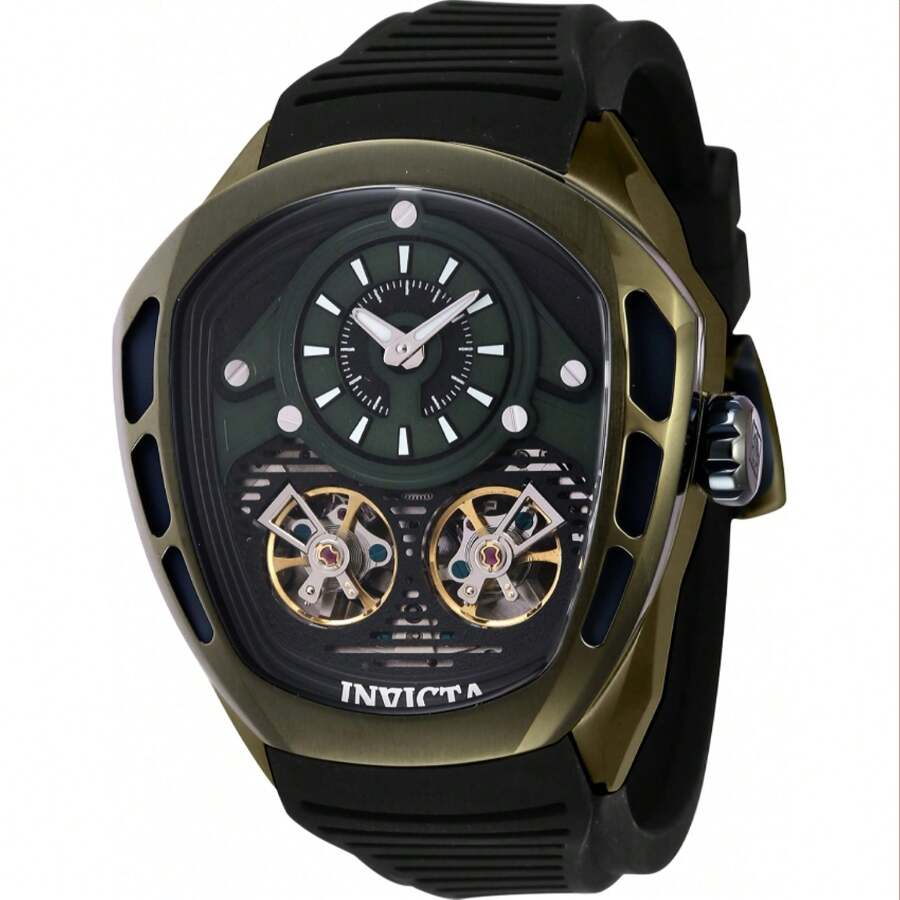 Invicta Invicta Men 43866 Akula Automatic Multifunction Black Light Green Dial | SHEIN USA