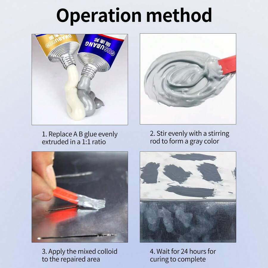 1 Box 20g Epoxy Resin Adhesive For Casting, Welding, Repairing ...