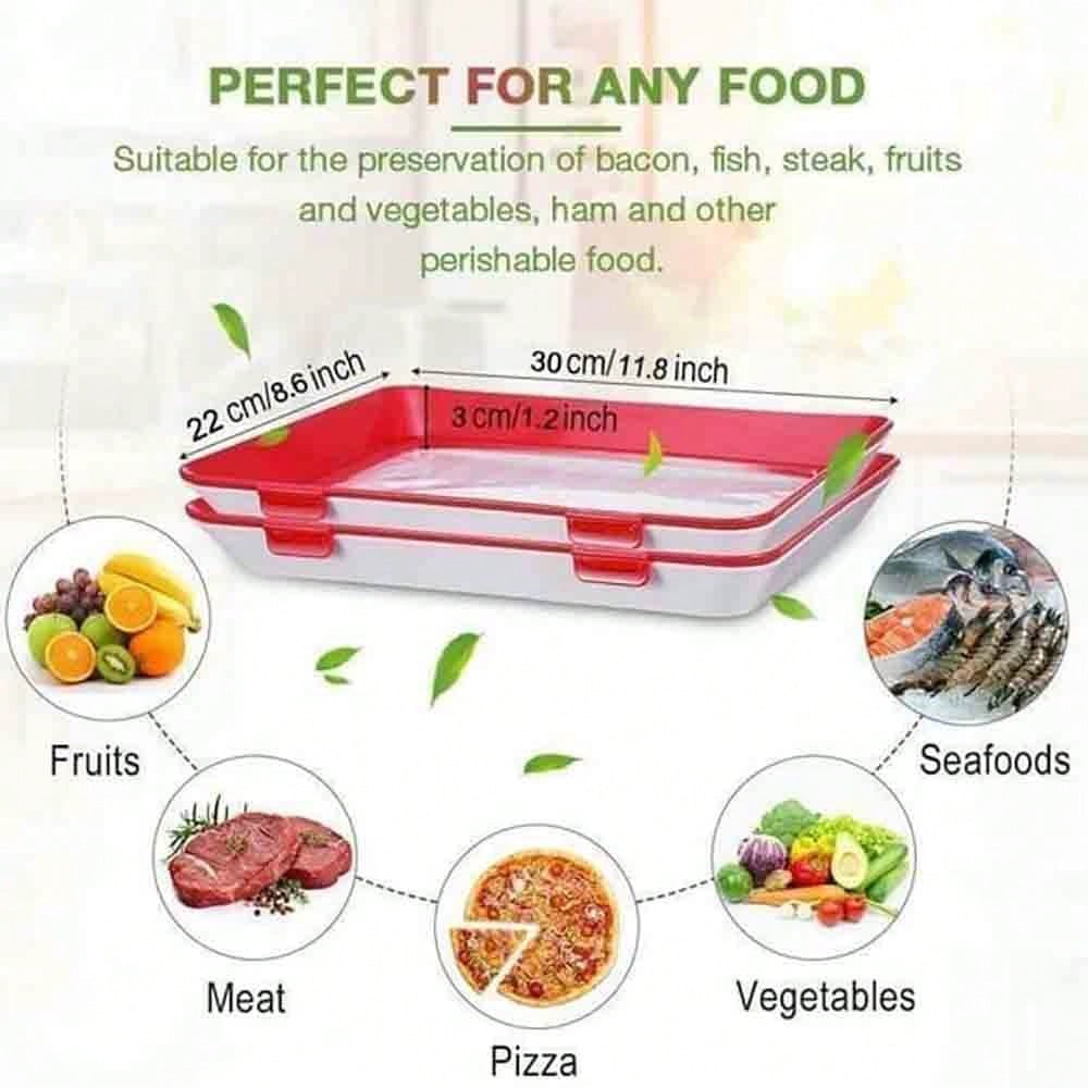 Food Preservation Tray, Reusable Fruit Preservation Tray, Vegetable And ...