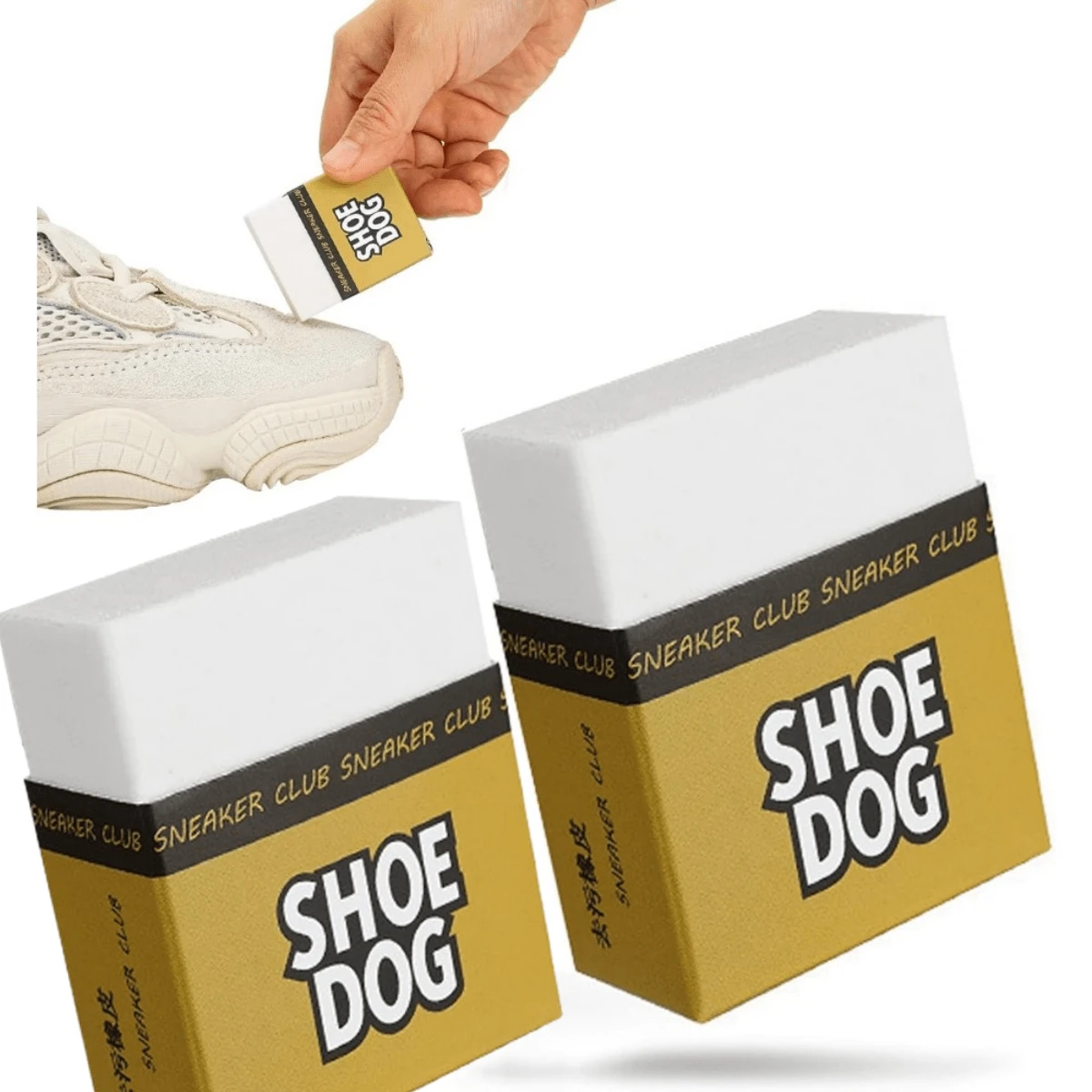Borrador de goma limpiador de zapatos de ante - eliminador de manchas ...