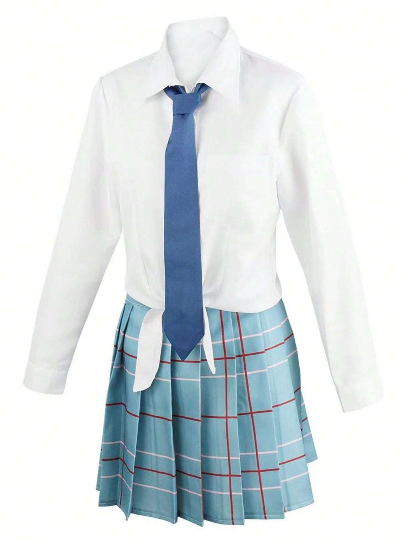 Set da 5 pezzi trasformato in costume da Cosplay divisa scolastica ...