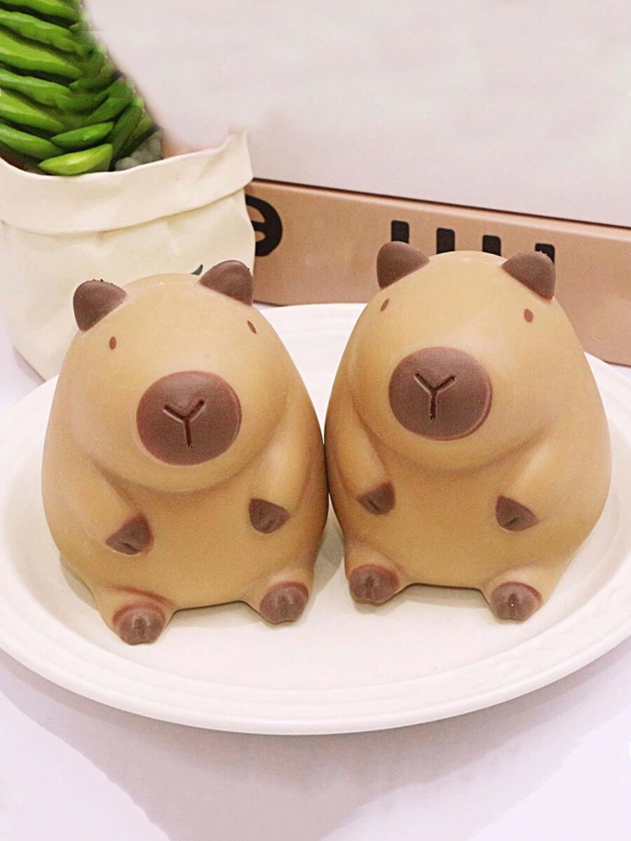 Funny Stress Relief Capybara Kneading & Squeezing Squishy Toy, Party ...