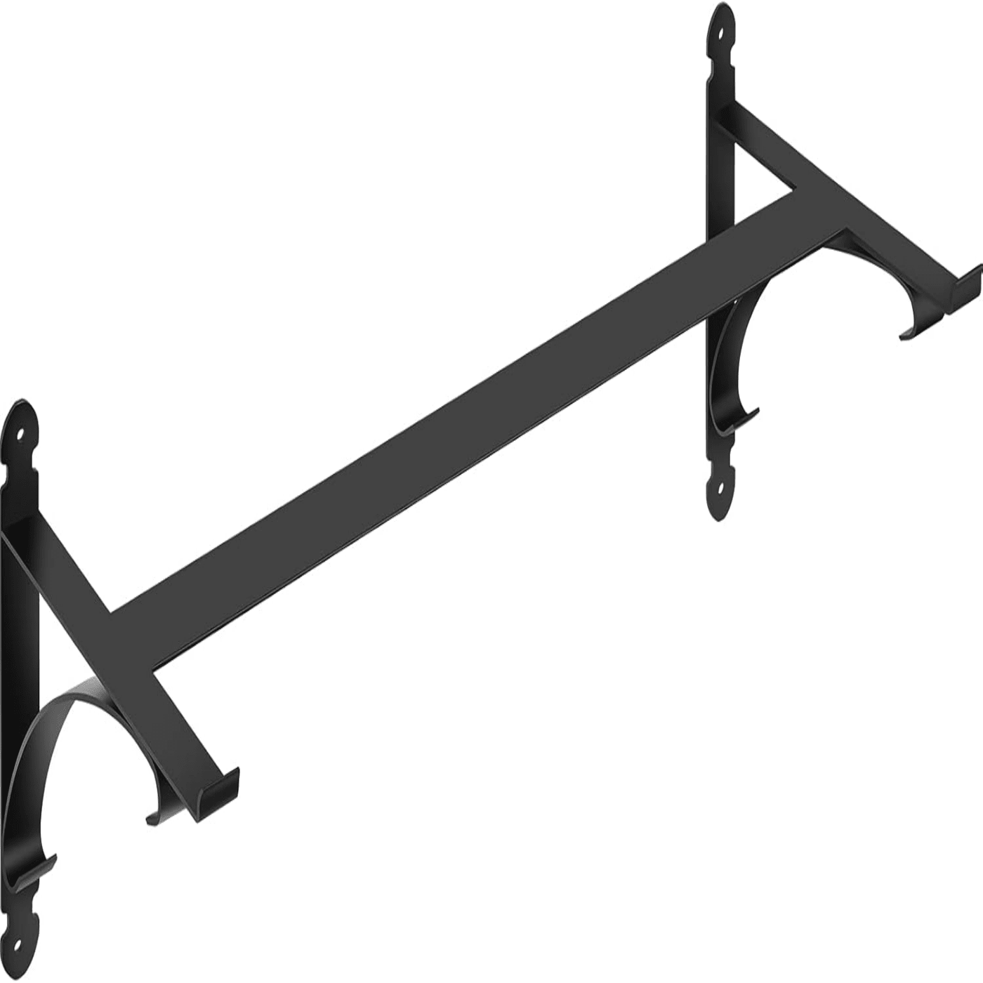 VEVOR Window Box Brackets 88lbs Planter Box Brackets 24 X 10.5 X 10 In ...