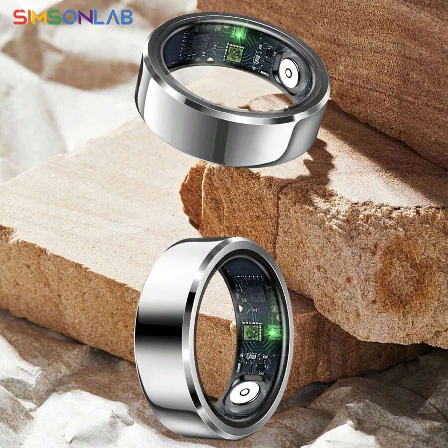 SIMSONLAB SIMSONLAB Ultra Low Power Smart Ring, Bluetooth-verbonden ...