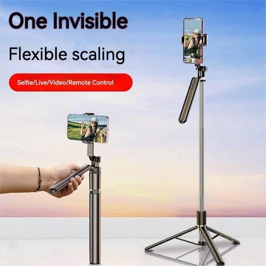 67-Inch Ultra-Stable Selfie Stick - Handheld Anti-Shake, Bluetooth ...