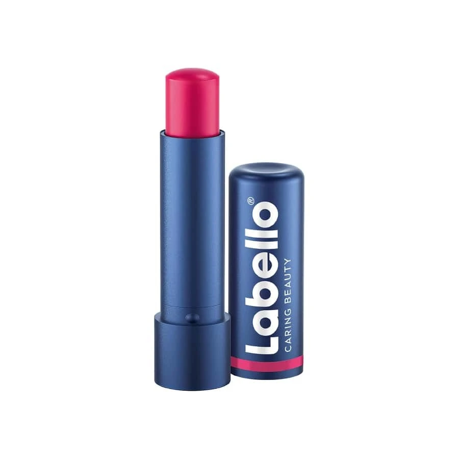 NIVEA LABELLO Bálsamo Labial Caring Beauty (4.8 g), Color Intenso y ...