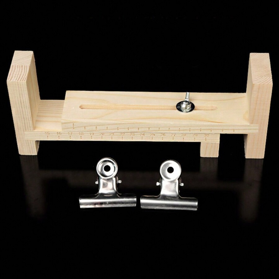 Macrame Loom Wooden Frame DIY Bracelet Necklace Weaving Braiding ...