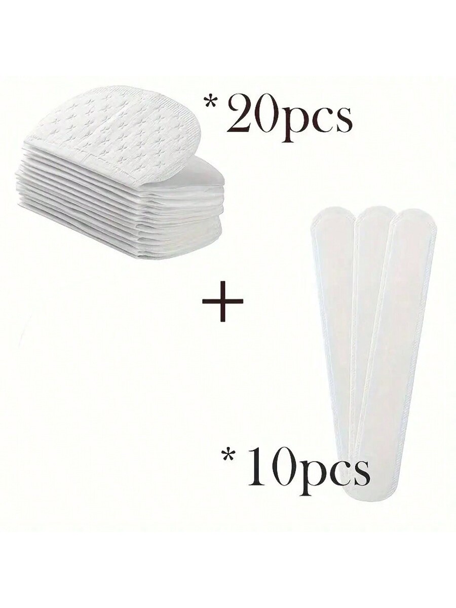 Sweat Absorbing Patch Set 50pcs, Used For Armpit Sweat Absorption, Hat ...