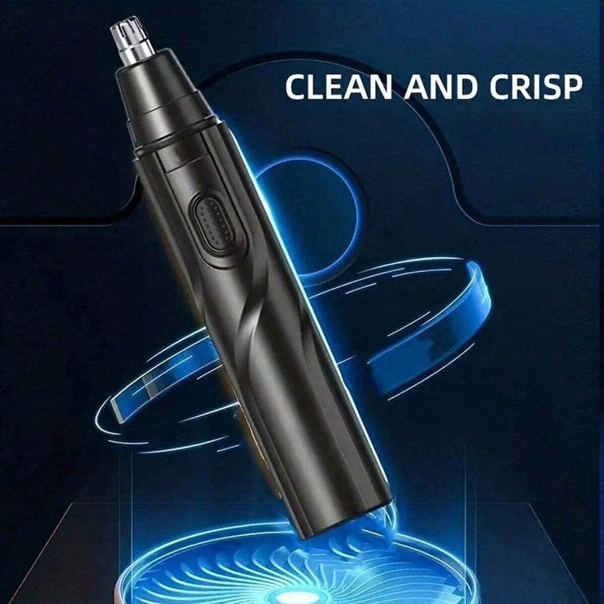 Men's Ear And Nose Trimmer Rechargeable USB Electric Nose Hair Trimmer ...