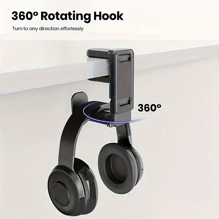 Premium Gaming Headphone & Controller Holder Stand - Adjustable ...