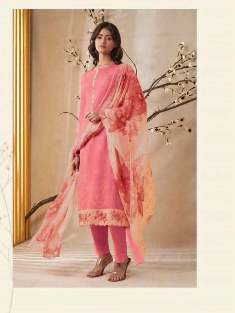 Peachy Perfection Pakistan Wear Cotton Pants Style Suits With Timeless ...