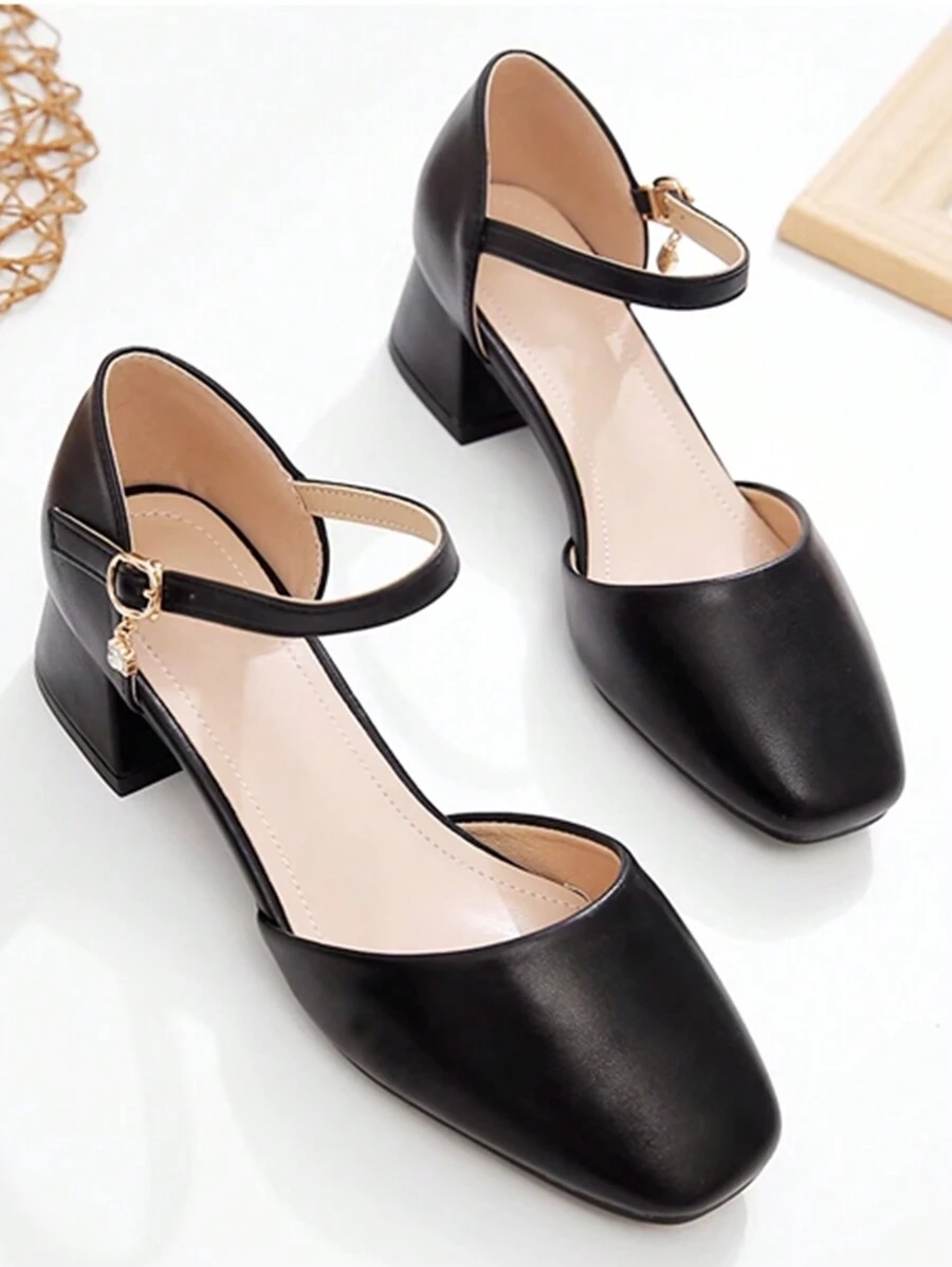 Sandalias de tacón alto de punta cerrada para mujer, nuevas sandalias ...