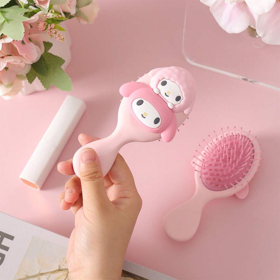 Miniso Sanrio Characters My Melody 3D Cartoon Cute Massage Airbag Comb ...
