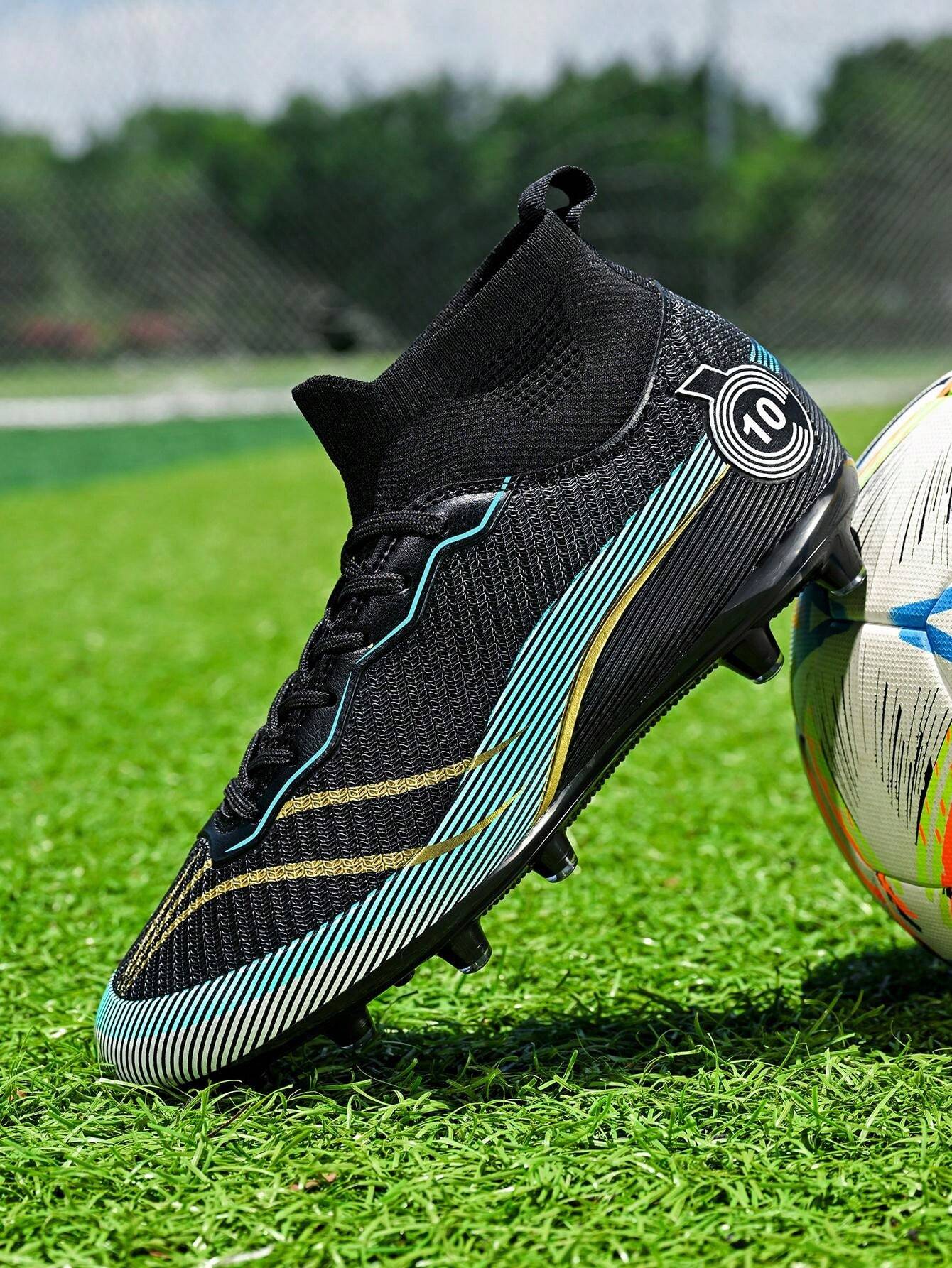 Men And Women Athletic Soccer Football Cleats Firm Ground Soccer ...