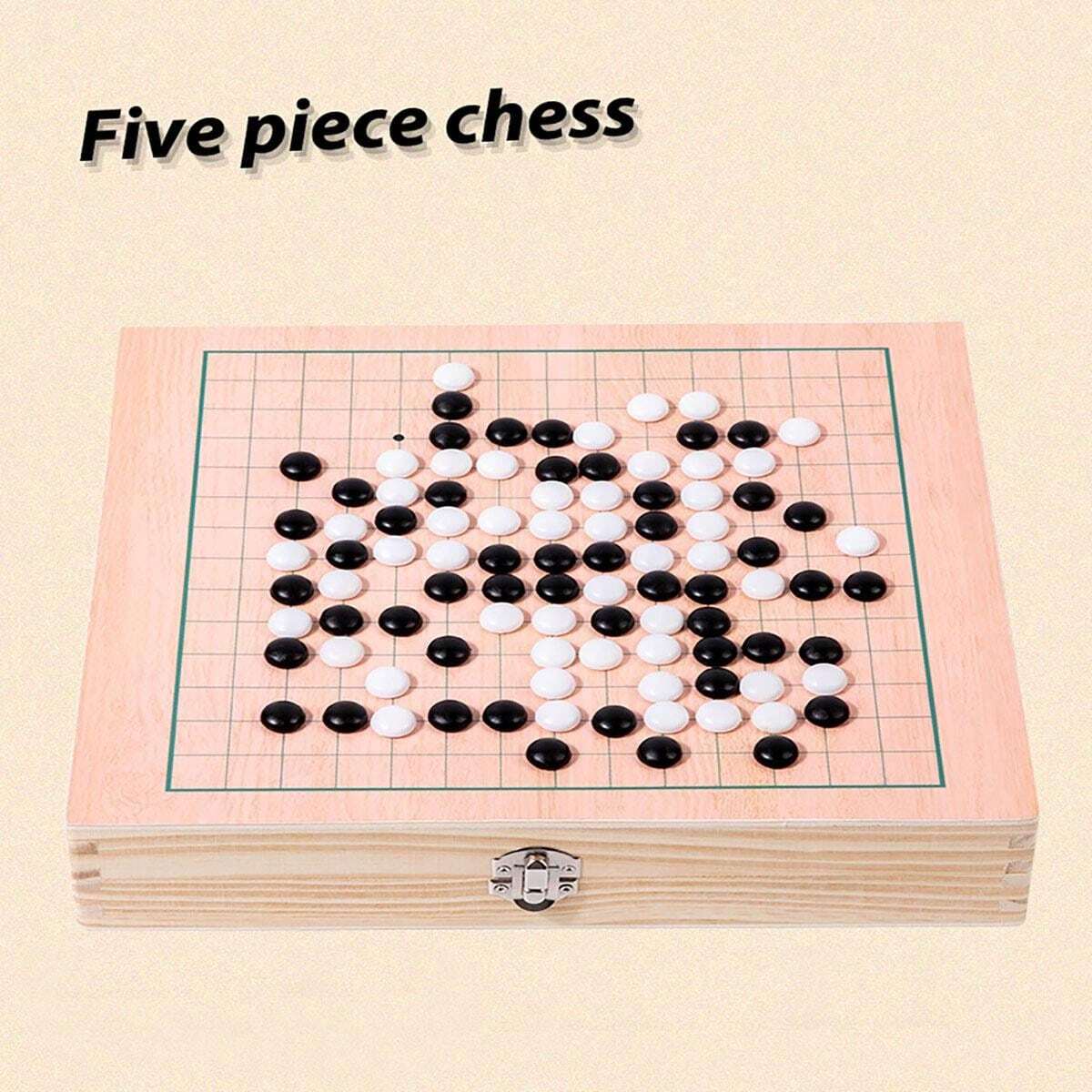 4-in-1 snel slingpuck-spel - met damspel en schaakbordtafel Desktop ...