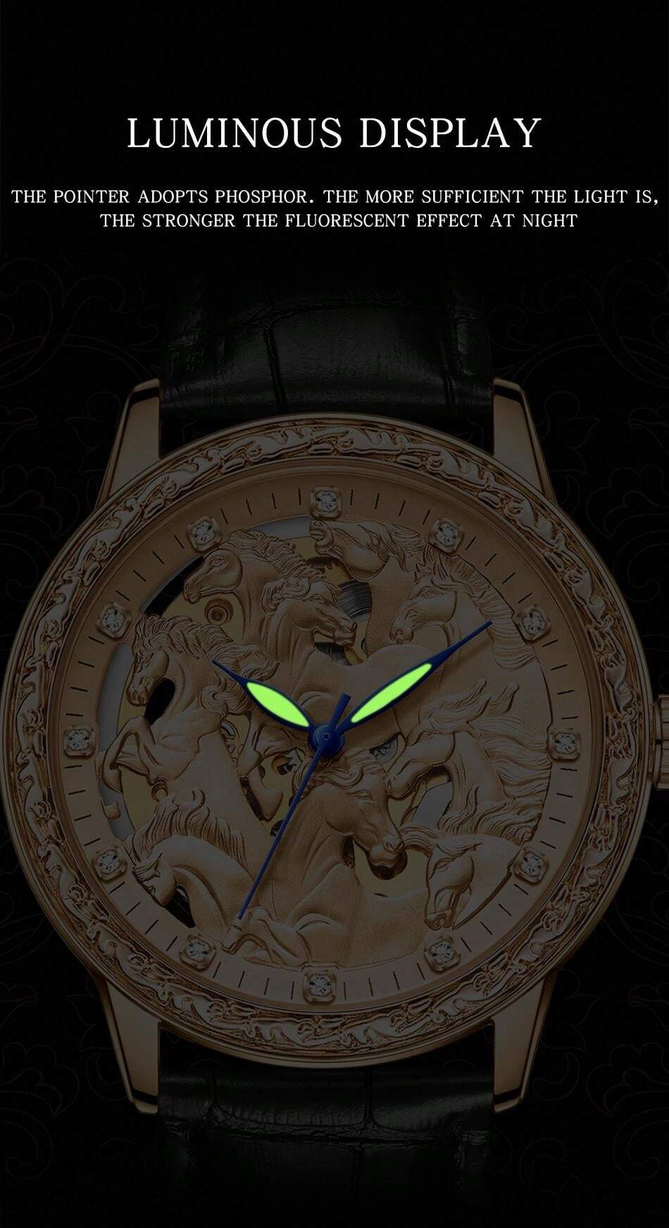 SANDA Sanda 2024 New 7011 Watch Fully Automatic Mechanical Fashion ...