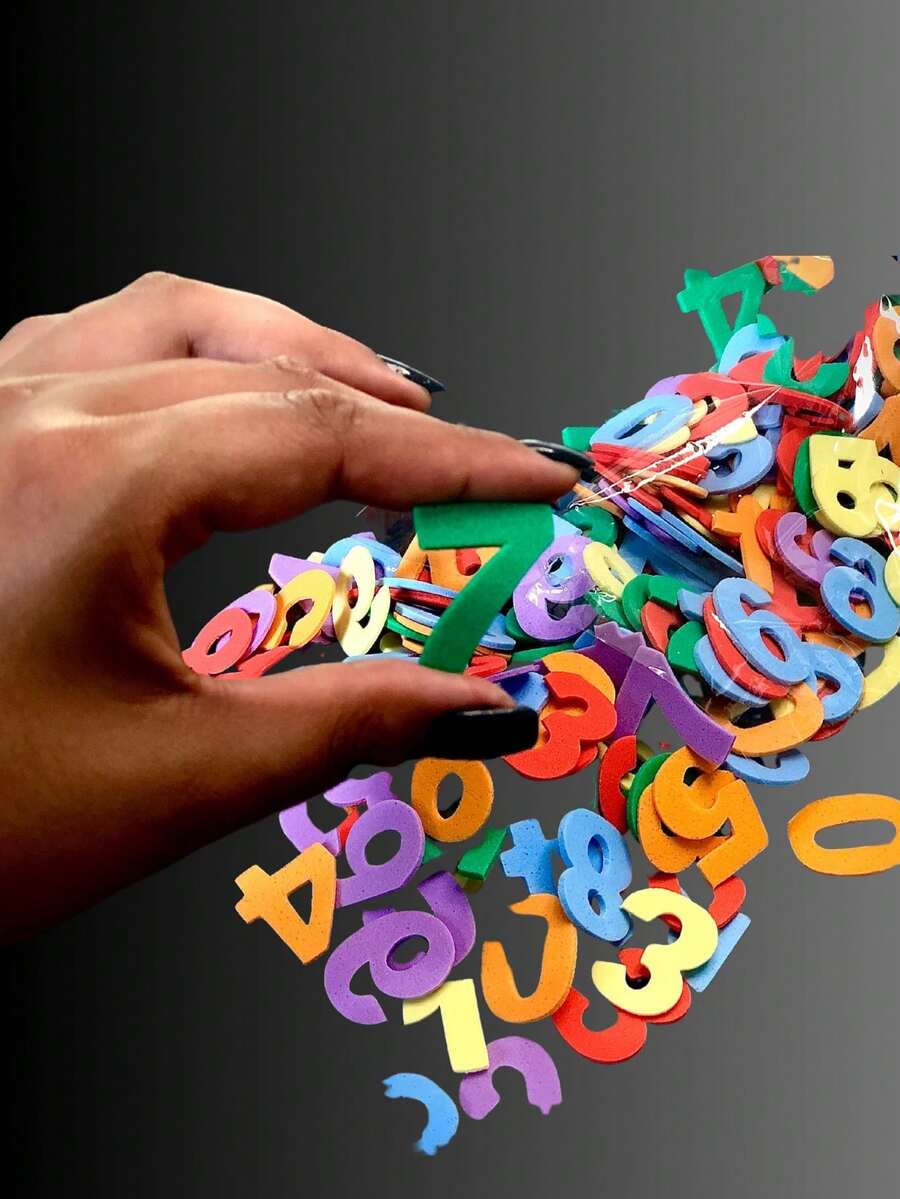 EVA Letters And Numbers Educational Kit - Pedagogical Toy With 570 ...