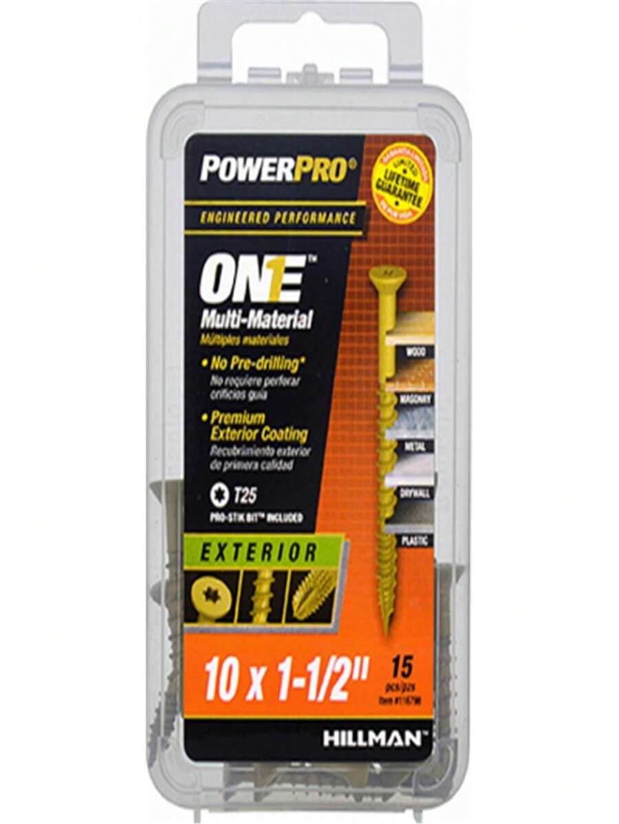Unbeatablesale Hillman Fasteners 240671 10 X 1.5 In. Exterior Flat Head ...