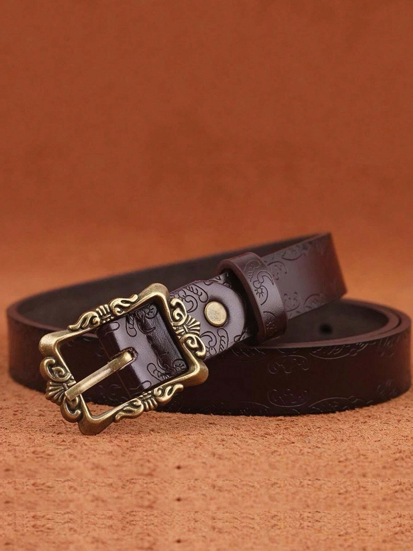 Fashion Belt Ms. Simple And Versatile Korean Vintage Hollowed Out ...