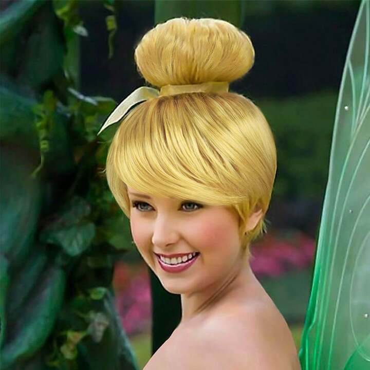 Womens tinkerbell wig store