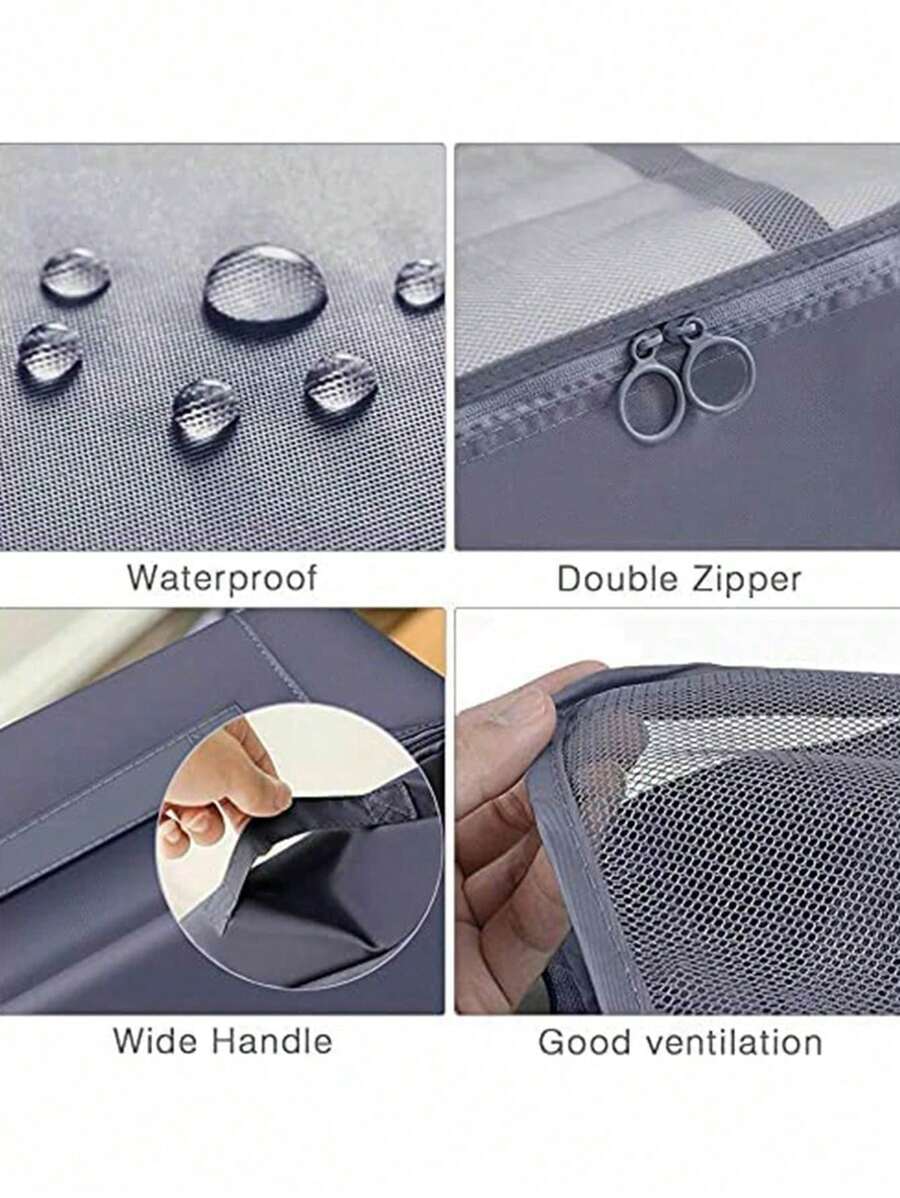 Travel Bag Set 11-Piece Luggage Set Packing Bags Clothes Shoes Separate ...