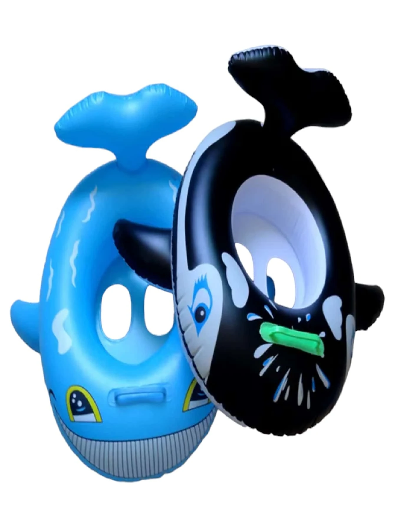 Inflatable PVC Whale Orca Shark Float With Diaper/Seat | SHEIN USA