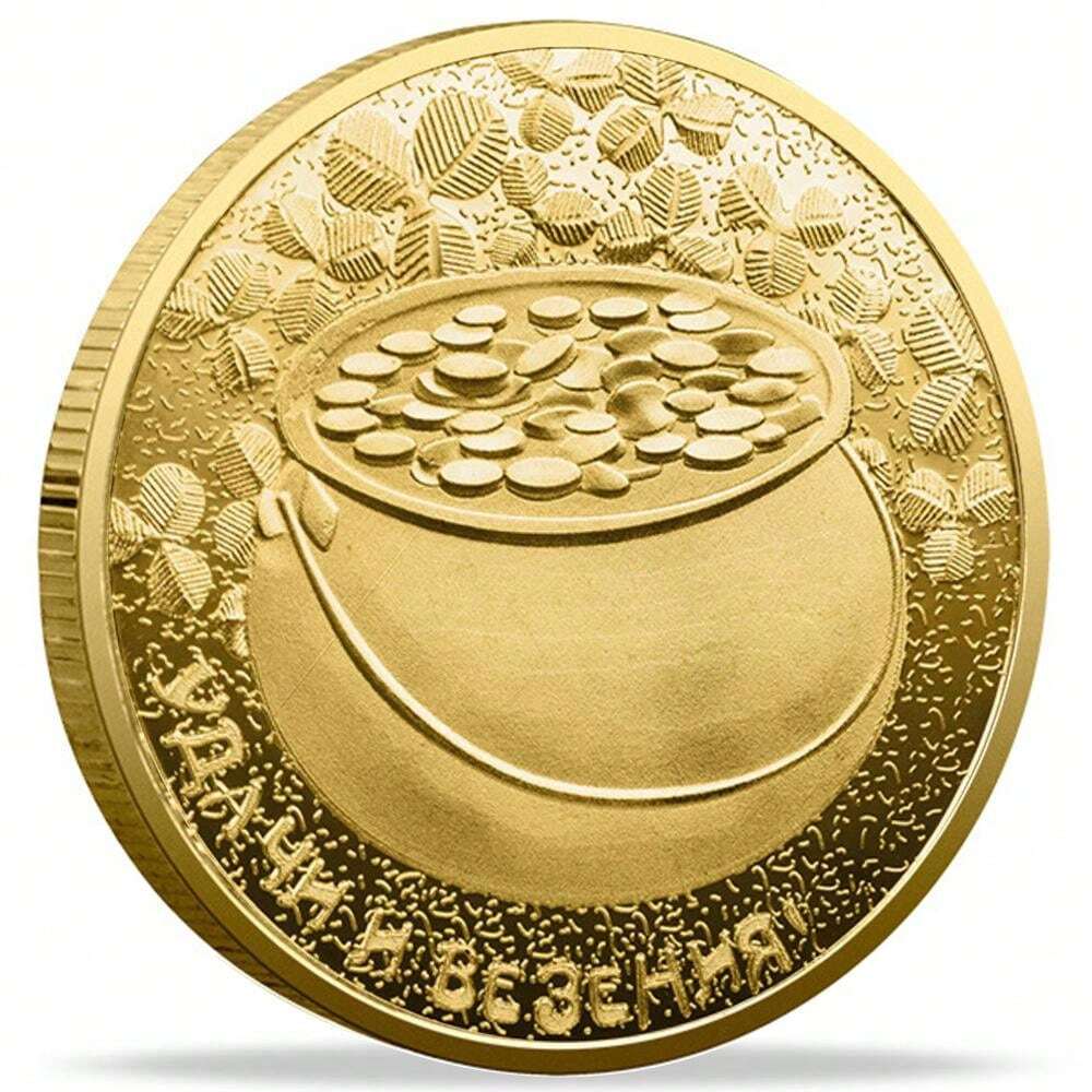 Moedas de Sorte Boutique Premium, Moeda de Riqueza Feng Shui, Traz ...