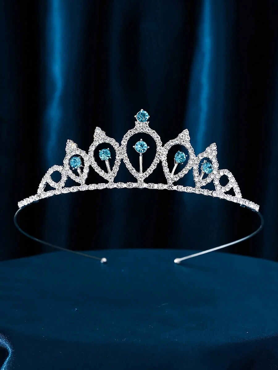 1pc Simple & Elegant Fashion Princess Crown Headband Royal Tiaras ...